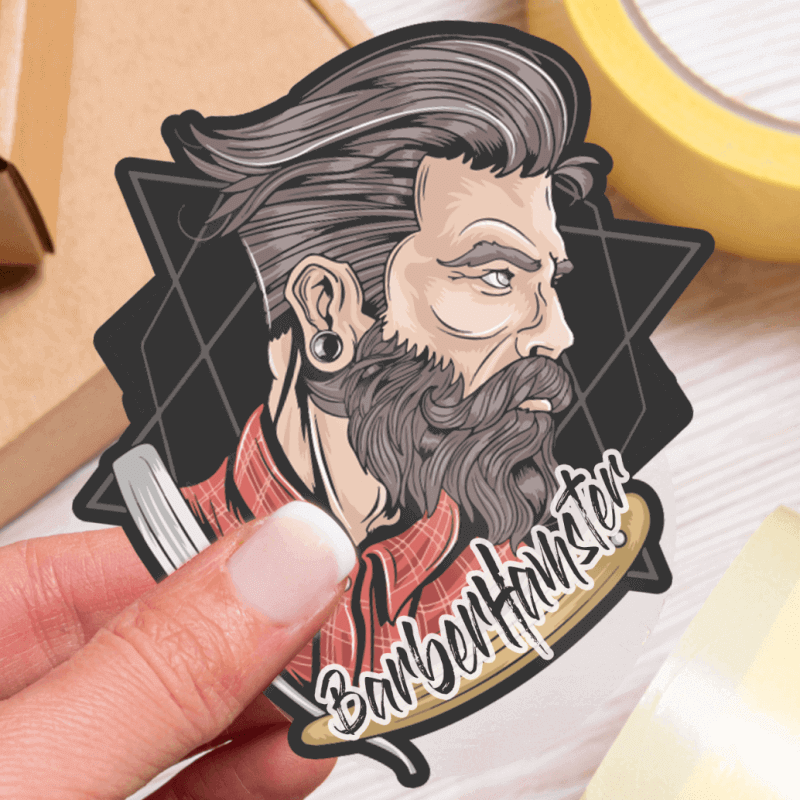 Laminated Custom Stickers - Custom Stickers Die Cut